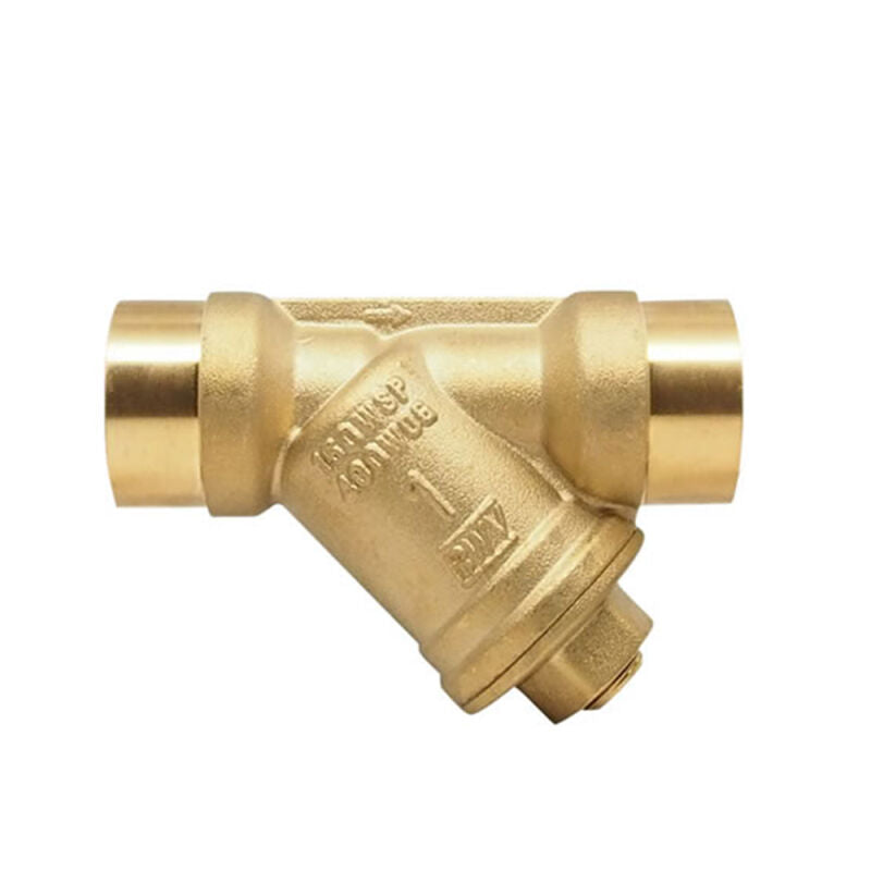 1/2" Lead Free* Brass Solder Y-Strainer – Mainline Collection