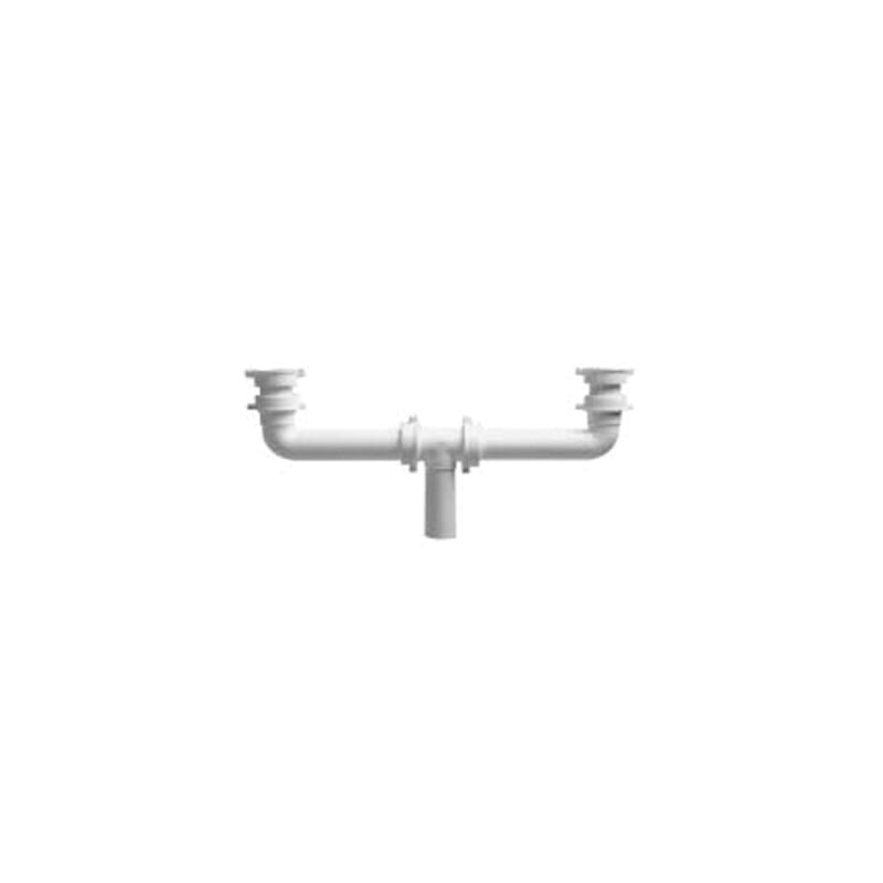 1-1/2" x 16" PP Slip Joint/Direct Connect Center Outlet Waste ...