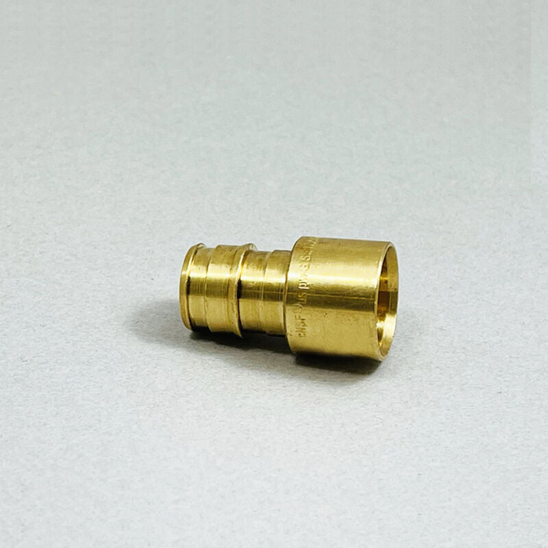 3/4" F1960 x FSWT Brass Cold Expansion Pex Sweat Female Adapter Lead F ...